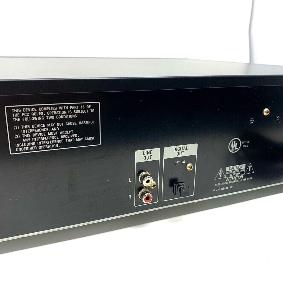 Sony CDP-CE235 - 5 Disc CD Carousel Changer Player No Remote TESTED ...