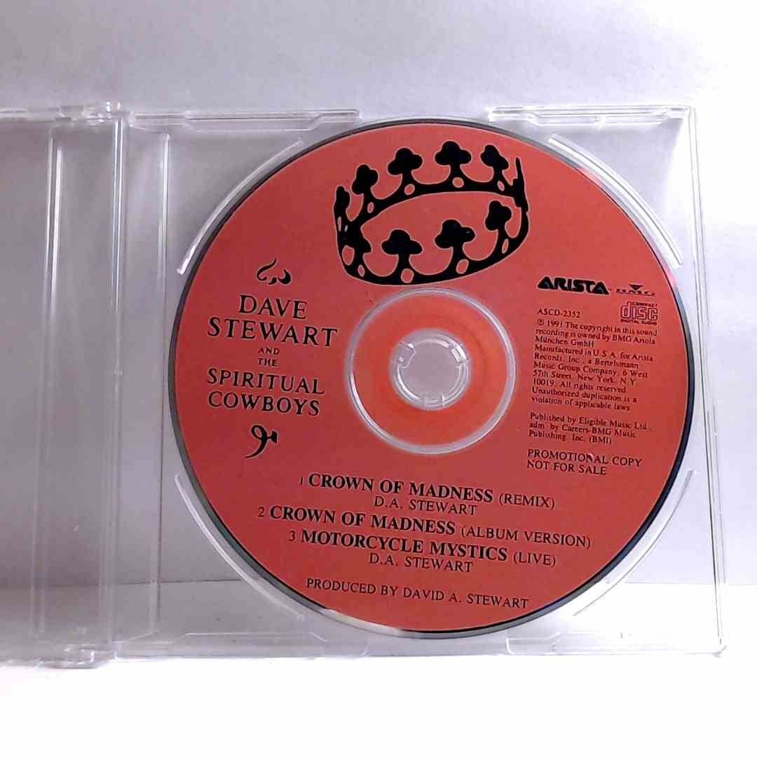 Dave Stewart And The Spiritual Cowboys – Crown Of Madness (CD, Promo ...