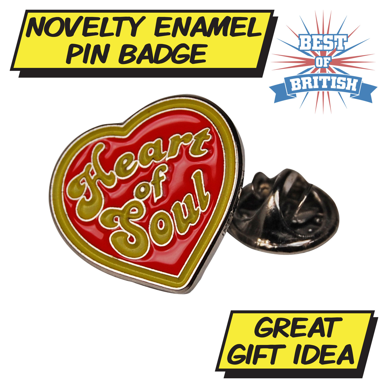 Northern Soul Badges. Metal Enamel MOD Fashion Accessory Gift Idea ...