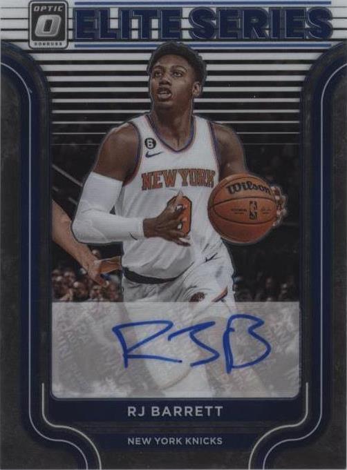 2022-23 Panini Donruss Optic - The Elite Series Signatures RJ Barrett # ...