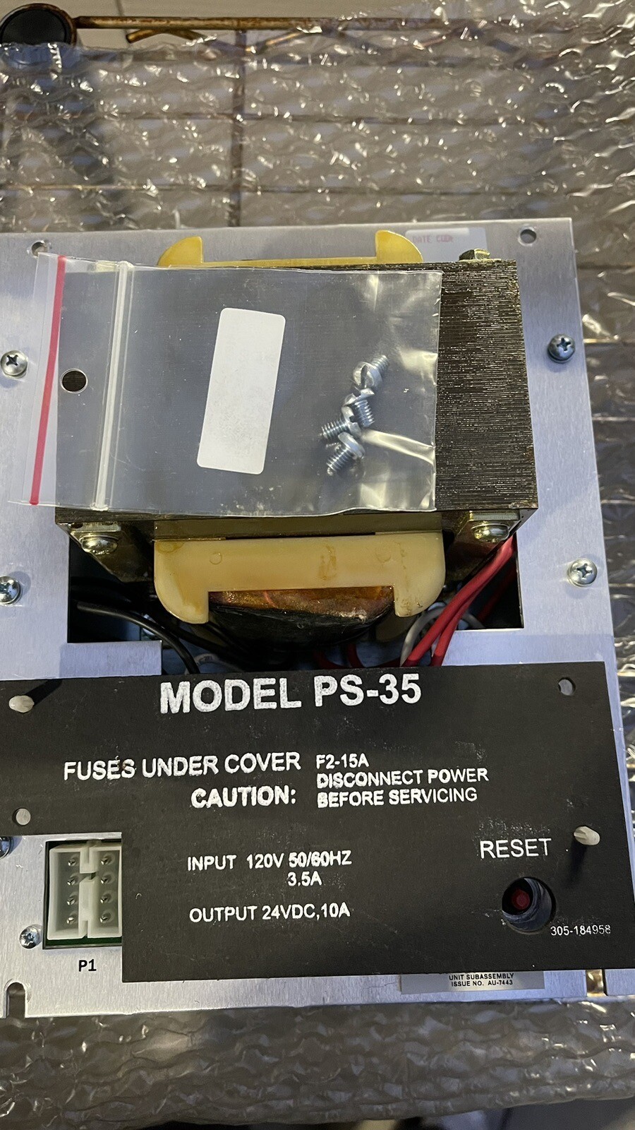 PYROTRONICS System 3 Ps-35 Power Supply Siemens Guaranteed for sale ...