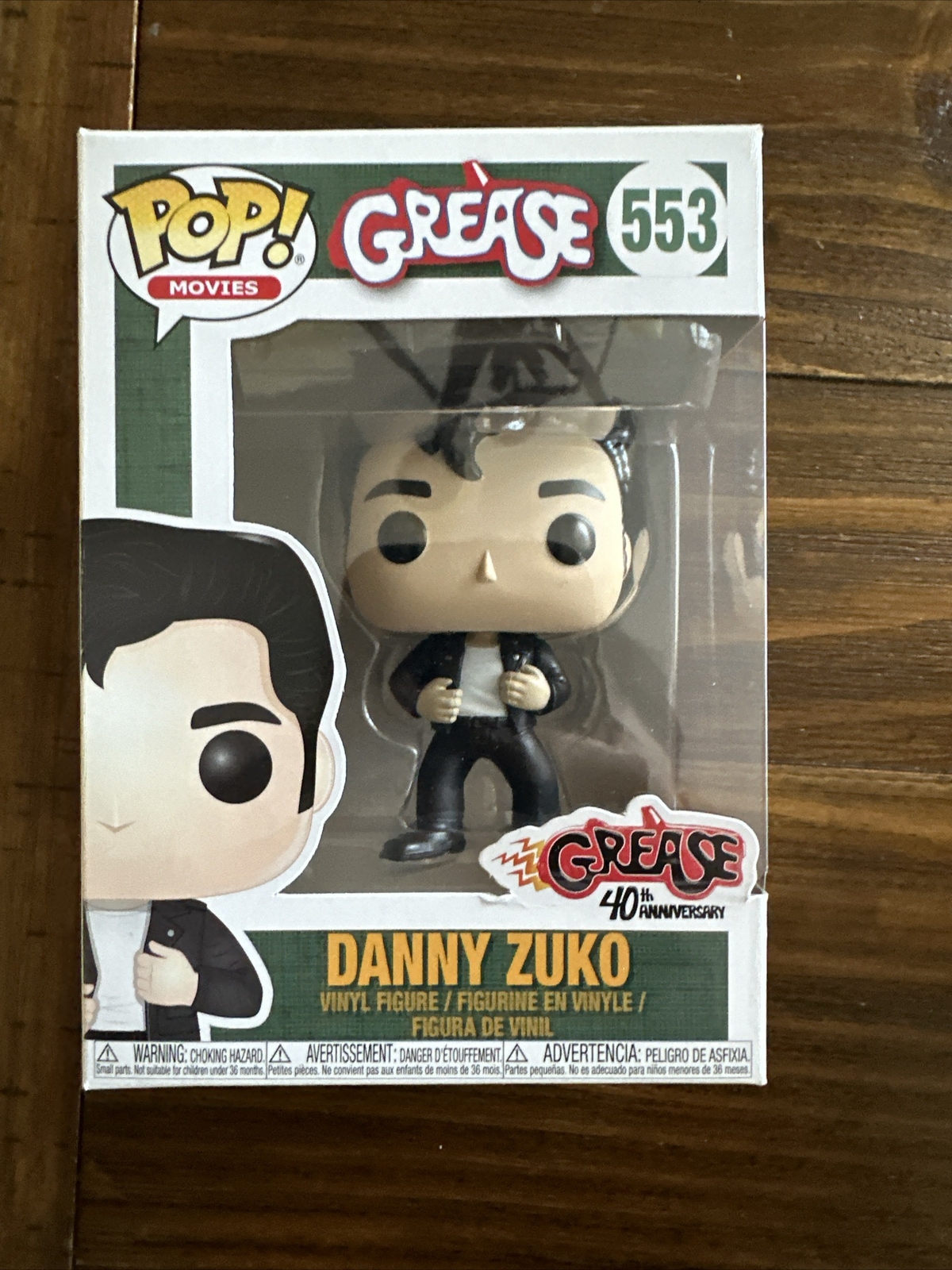 Funko Pop! Vinyl: Grease - Danny Zuko #553 for sale online | eBay
