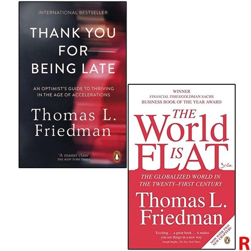 Thomas L. Friedman 2 Books Collection Set (Thank You for Being & The ...