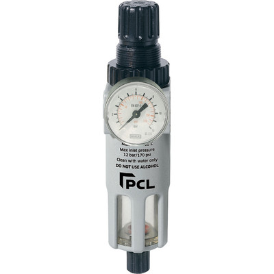 PCL Professional Air Tools 1/4" Filter Regulator - Air Line High ...