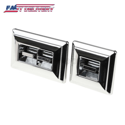 Set of 2 Chrome Power Window Switch for Chevy GMC Pontiac 20043940 ...