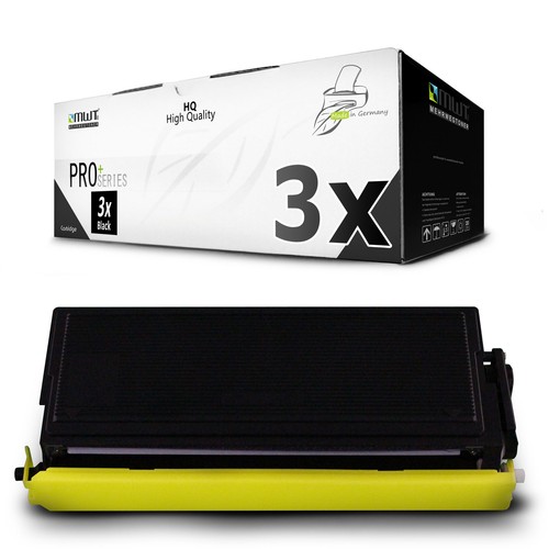3x Toner f r Brother Fax 4750 5750 8350 8360 8750 P PLT TN6600 BLACK ...