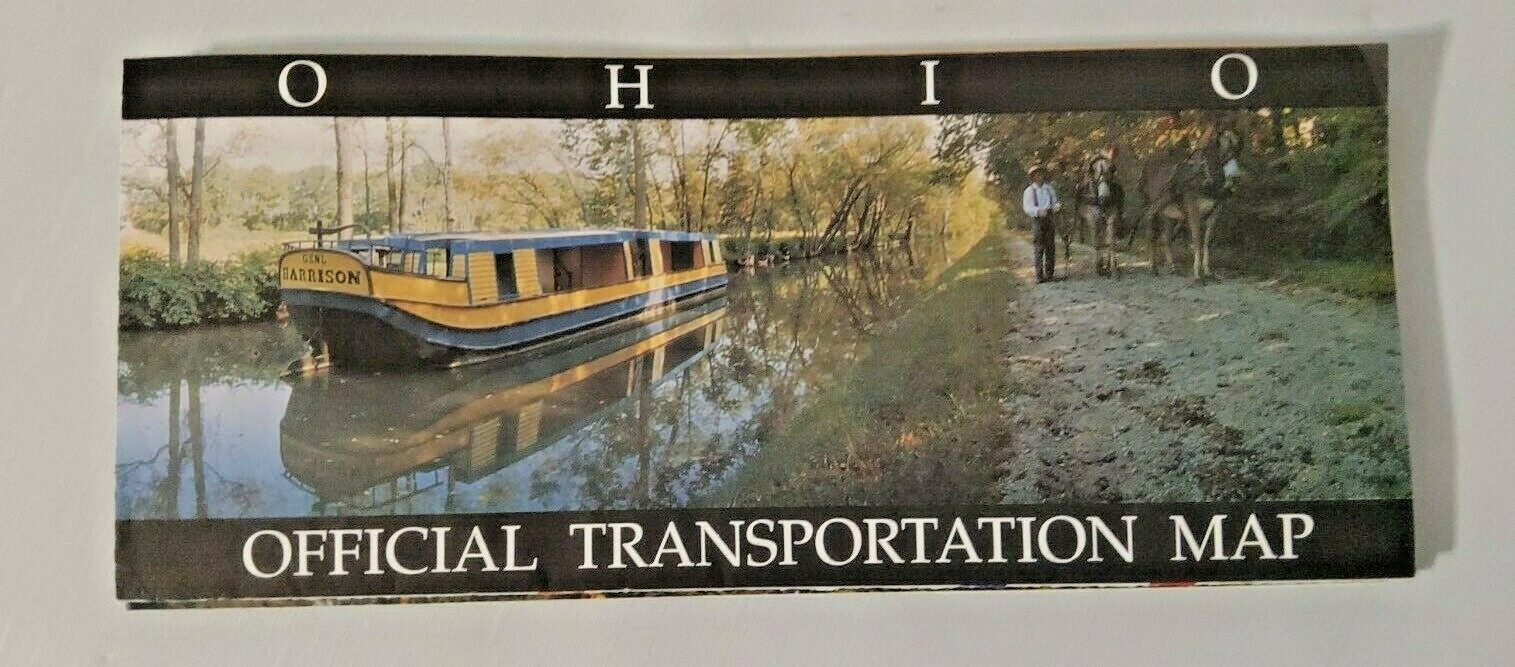 Vintage Official Ohio Transportation Road Map 1994 | eBay