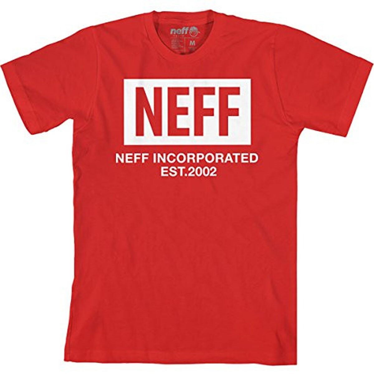New Neff Boys Youth New World Short Sleeve T-Shirt Medium Red ...