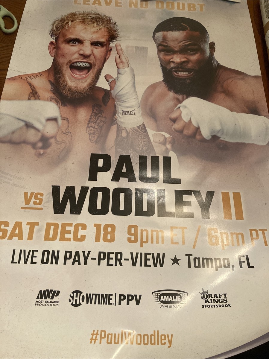 Jake Paul Fight Card