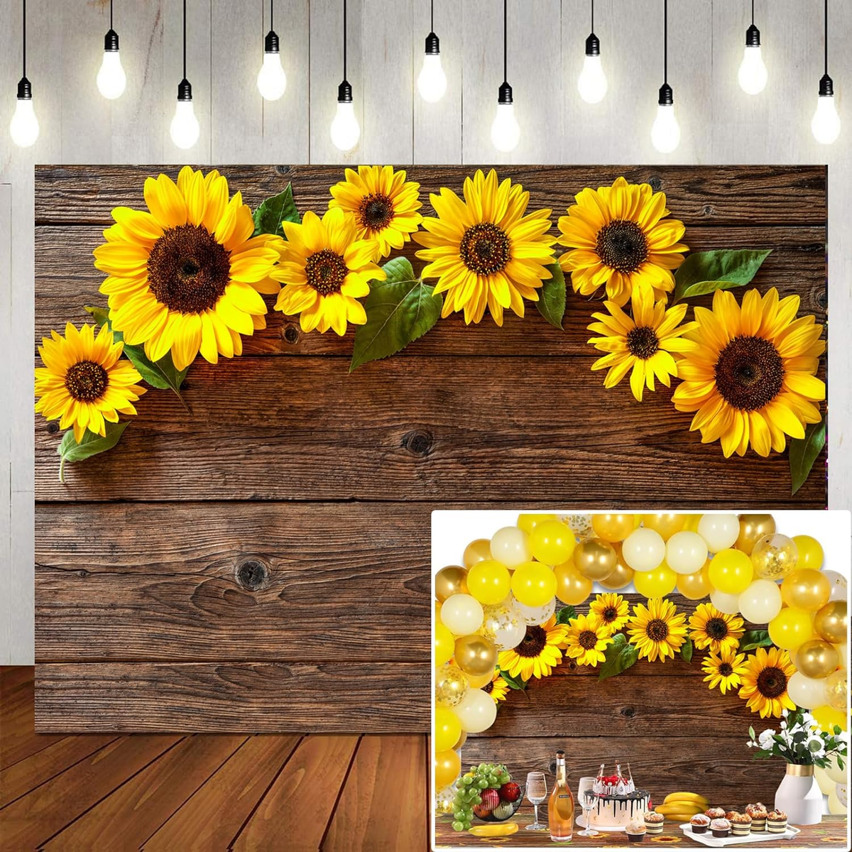 Sunflower Themed Party Decorations Giant Paper Sunflower Handmade