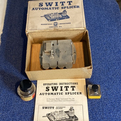 Vintage Swift Automatic Splicer 8 & 16 MM - Mansfield Industries ...