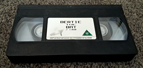 BERTIE THE BAT NARRATED BY BERNARD CRIBBINS PAL VHS VIDEO KIDS CHILDREN ...