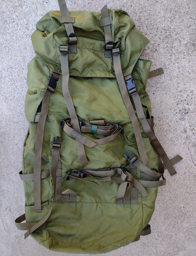 Lowe Alpine Vector Loco Pack w/ Belt OD Green 1980s | eBay