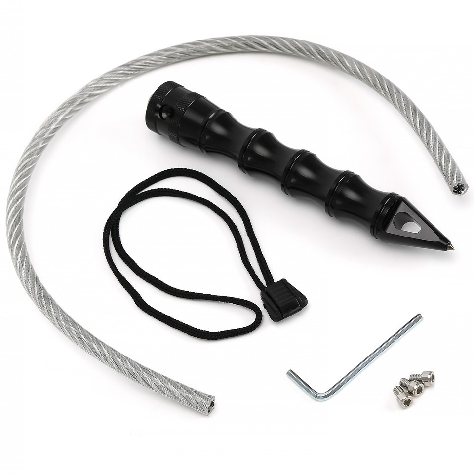Stinger Whip Hardened Steel Window Breaker, Car Crash Emergency Escape ...