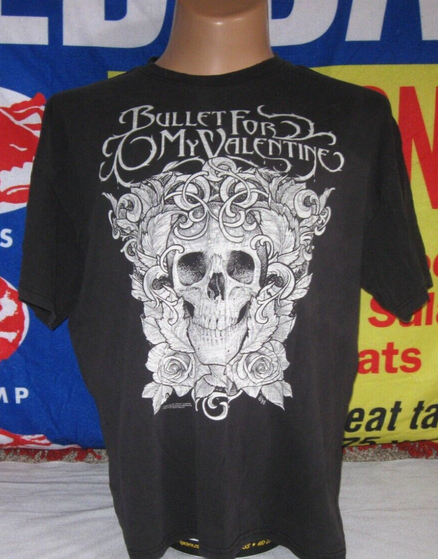 BULLET FOR MY VALENTINE 2007 t shirt Men's 2XL BFMV Welsh HEAVY METAL ...