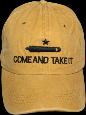 COYOTE AR-15 Machine Gun NRA Rights M4 Come and Take it CANNON Cap Hat ...