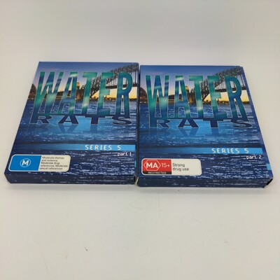 Water Rats : Season 5 : Part 1 + Part 2 (DVD, 1996) Classic Australia ...