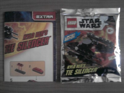 LEGO STAR WARS Limited Edition KYLO REN'S TIE SILENCER + Bauanleitung ...