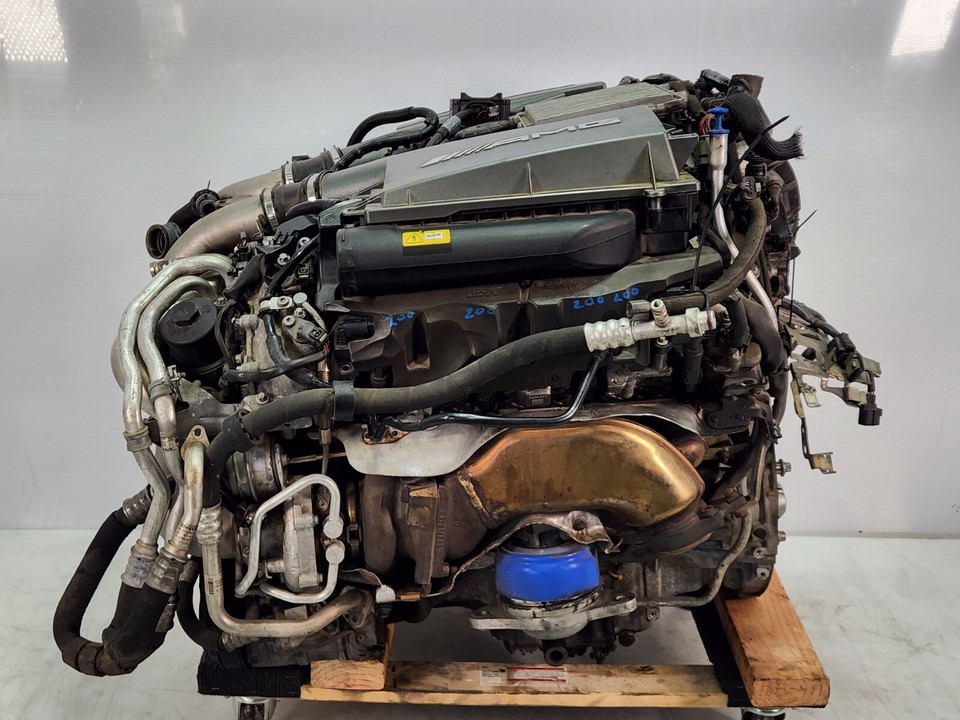 2014 OEM Mercedes W212 E63 AMG S AWD 5.5 V8 M157 Engine Motor Long ...