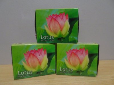 Lotus Incense Cones 3 Boxes x 10 Total 30 Cones KAMINI Free Post AU | eBay