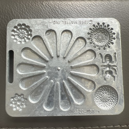 Vintage 1966 Mattel Thingmaker Mold Creepy Crawlers Fun Flowers 4520 ...