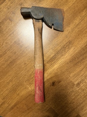 Vintage Cast Iron Rigging Axe Chipped Restoration Project Made In USA ...