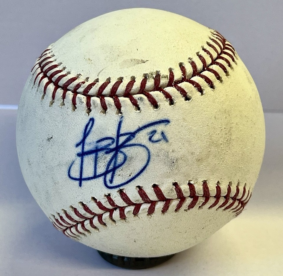 OFFICIAL MAJOR LEAGUE SELIG BASEBALL AUTOGRAPH SIGNED TODD FRAZIER #21 REDS METS | eBay