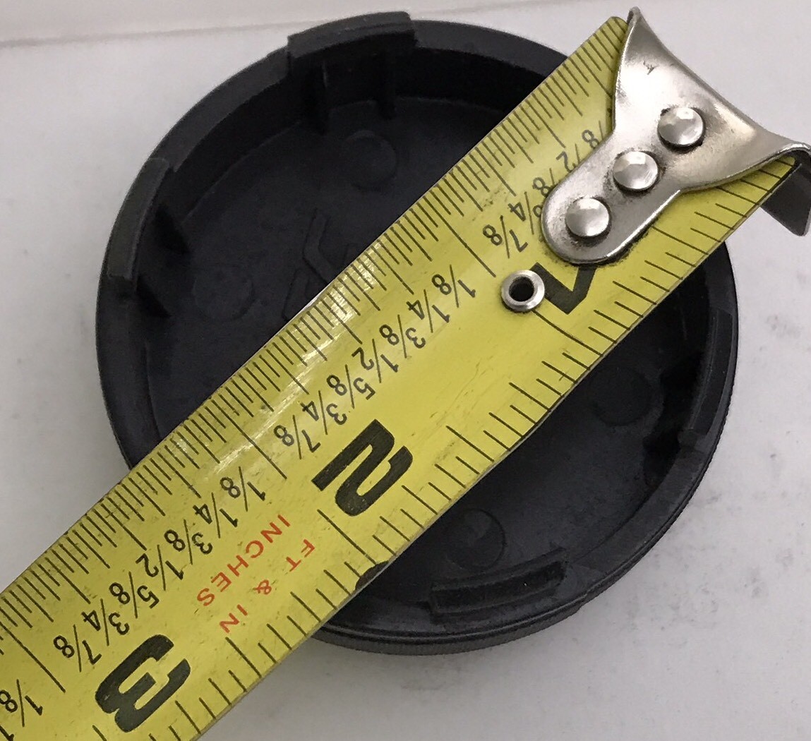 REV Center Cap BLACK Wheel Hubcap P\N: CAP847-4 | Black | Wheel Center Cap