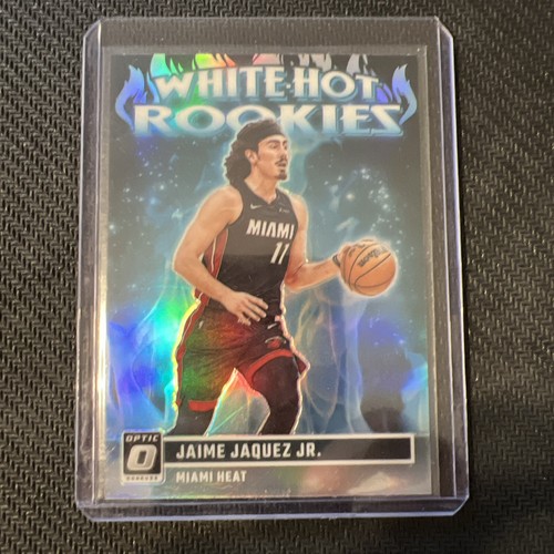 2023-24 Donruss Optic Jaime Jaquez Jr White Hot Rookies Silver Holo Prizm #4 | eBay