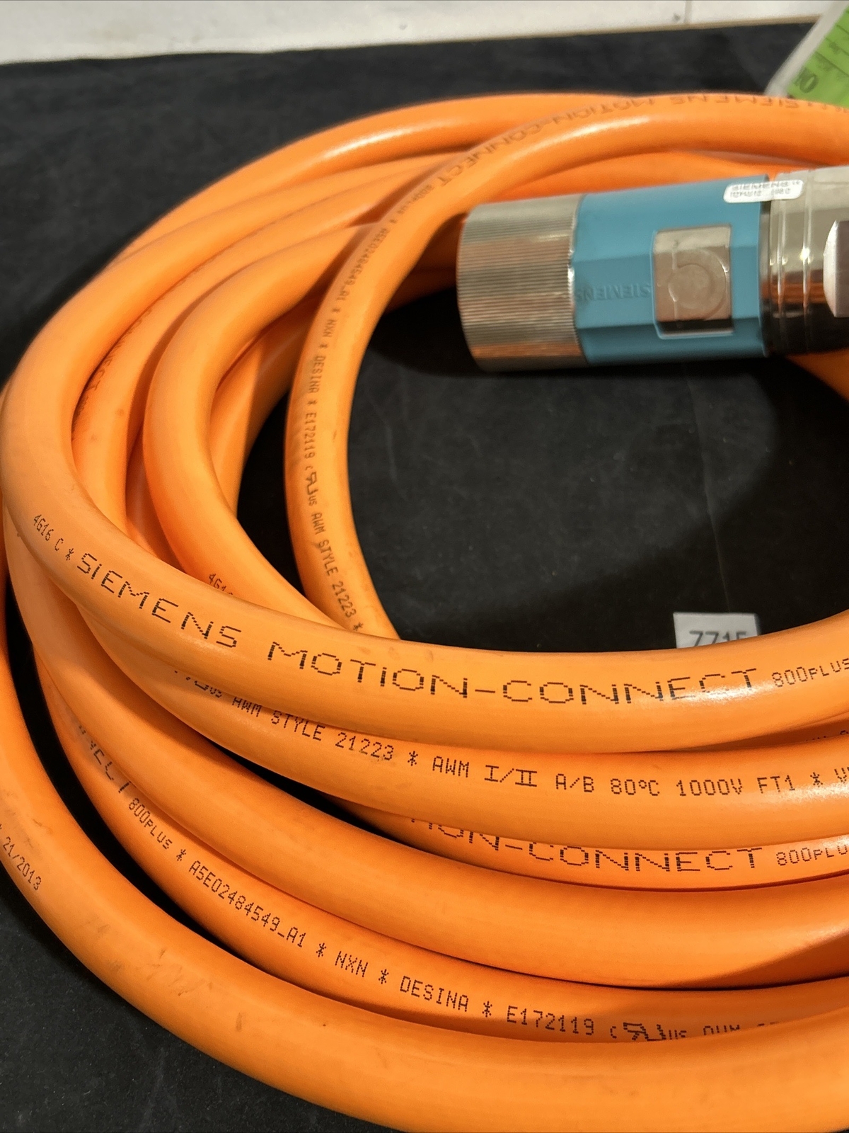 Siemens Motion Connect Power Cable 800 Plus A5E02484549_A1 NNB Fast ...