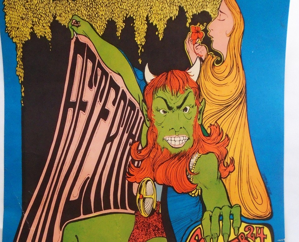 ORIGINAL CONCERT POSTER_BOB MASSE-AFTERTHOUGHT_2/24/67_JOE & MOCK ...