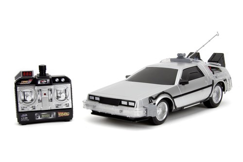 Back to the Future Delorean Time Machine RC Remote Controlled JADA TOYS ...