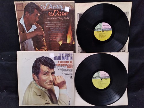 Dean Martin The Hit Sound Of / The Intimate Vinyl LP records lot of 2 ...