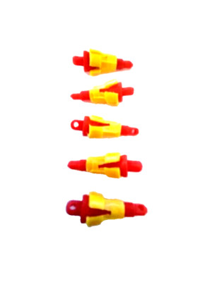 5 x Easy Fit Adjustable Pole Fishing Bungs for Elastic small 6-10mm | eBay