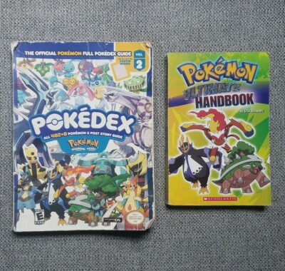 Pokédex Vol. 2 and Pokémon Ultimate Handbook- Pokémon Book Lot | eBay