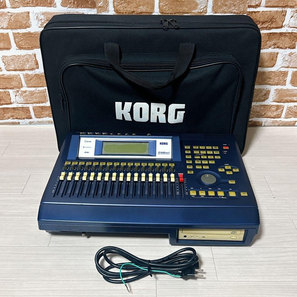 Korg D1600 Digital Recording Studio Pro Audio Equipment Multitrack 16 ...