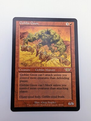 Magic the Gathering GOBLIN GOON Legions MTG | eBay