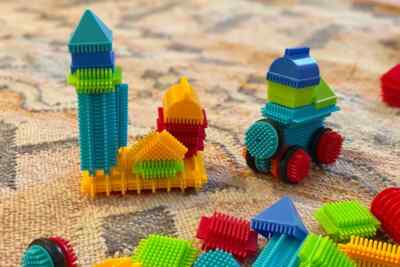 Bristle Shaped 3D Interlocking Building Blocks Brick 39 pcs | eBay