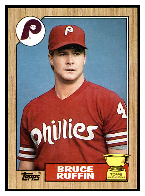 1987 Topps #499 Bruce Ruffin Excellent | eBay