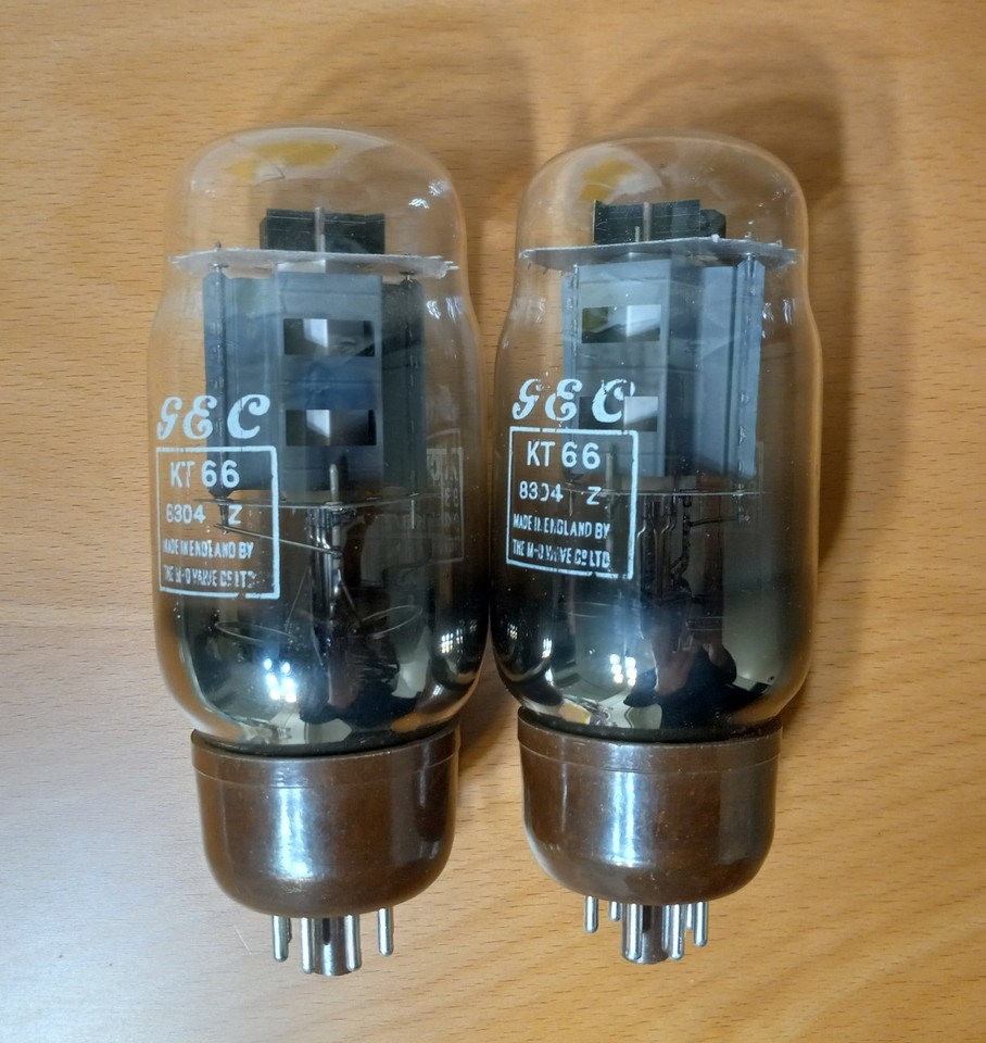 NOS Pair GEC KT66 Genalex 8304 Z Made in England | eBay