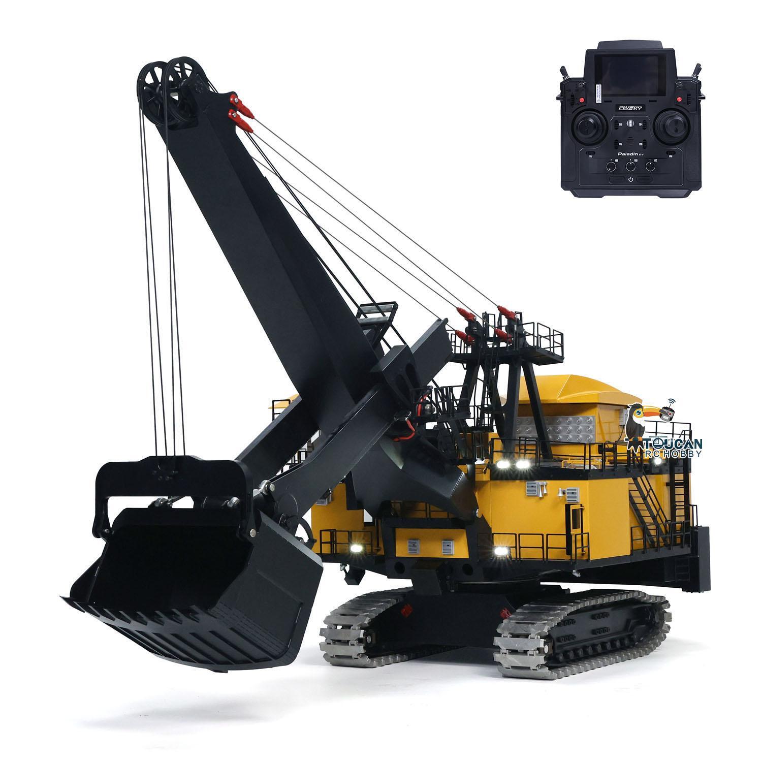 1/25 Metal Electric Rope Shovel Excavator RC Mining Equipment Heavy ...