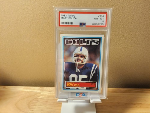 1983 Topps - #209 Matt Bouza PSA 8 | eBay