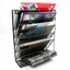 Wall Mounted Magazine Rack Document File Holder Storage Organiser Metal ...
