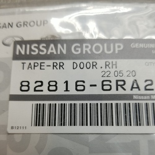 Nissan/INFINITI 2021 Rogue 82816-6RA2A Black Out Tape (Right, Front ...