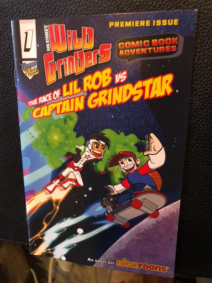 Wild Grinders: Adventures With Captain Grindstar (DVD) Bonus Comic Book ...