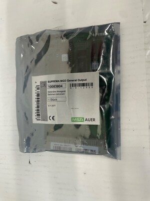 MSA 10083804 SUPREMA MGO SUPREMA MGO20 10050482 SUPREMATouch Control | eBay