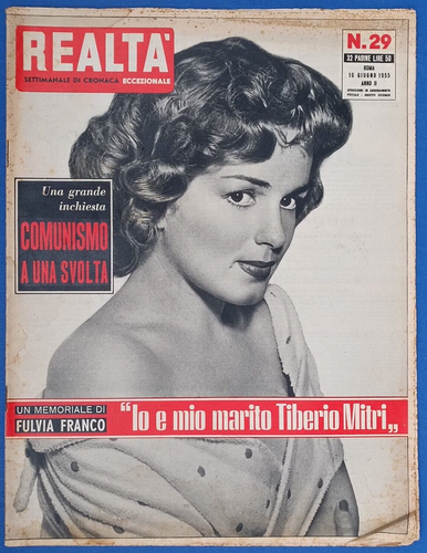 Fulvia Franco von R@R @ Magazin Wöchentlich " Realta' " Jahre | eBay.de