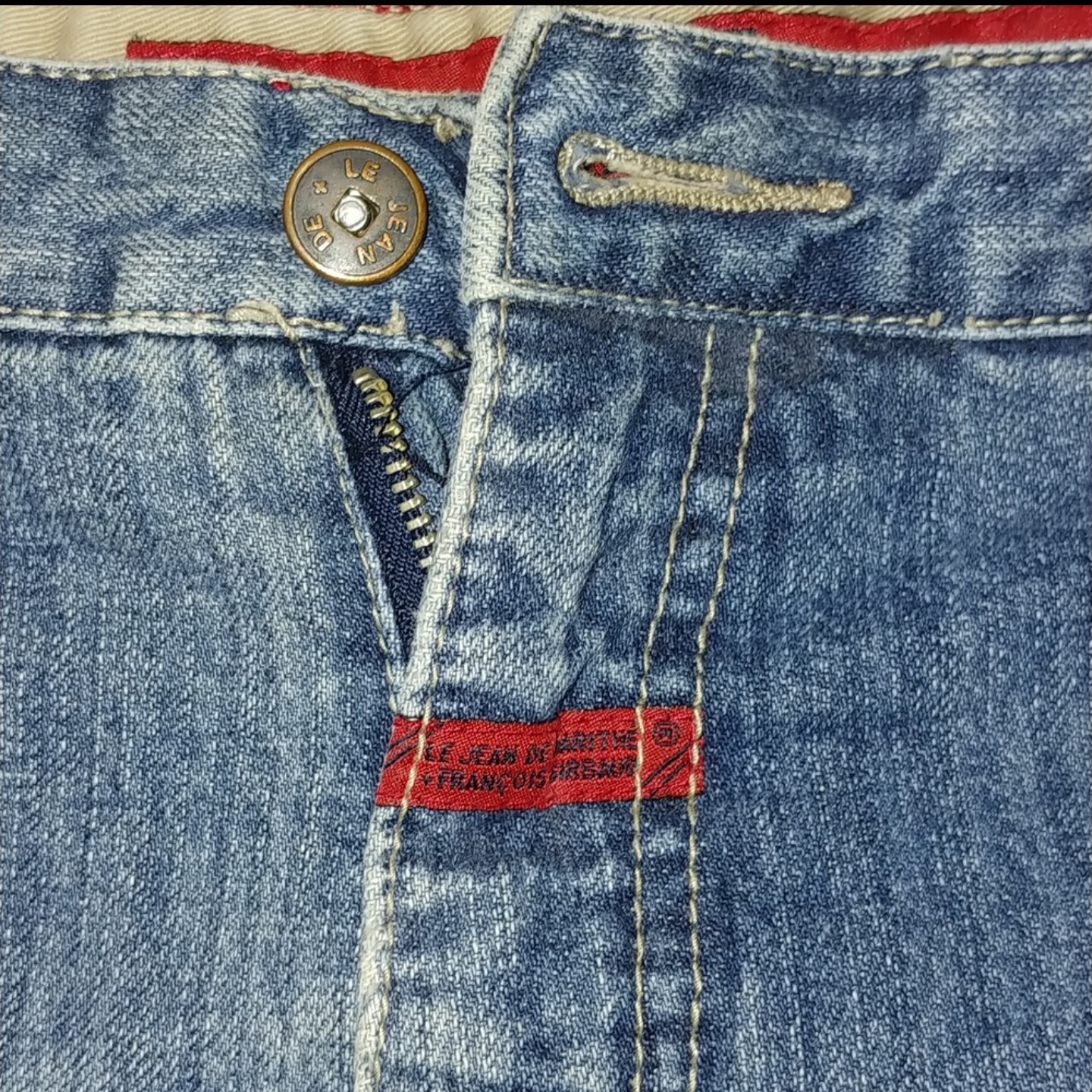 Marithe Francois Girbaud Jeans Shorts, Color- Blue, s… - Gem