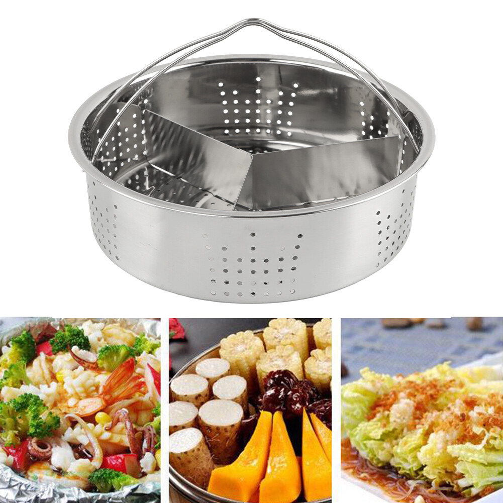 Perforated Separator Stainless Steel Steamer Rack Pot Steaming Stand ...