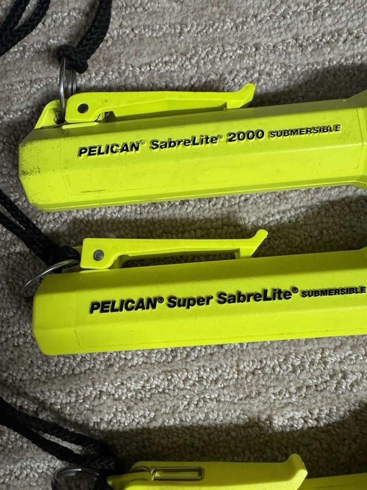 Pelican Super, Pelican Sabrelite 2000, Pelican Sabrelite Submersible ...